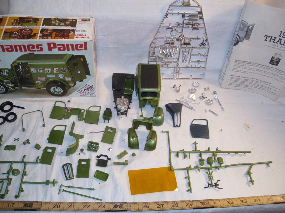 REVELL THAMES PANEL DRAG ROD MODEL BOXED 1:25 H-1344 | eBay