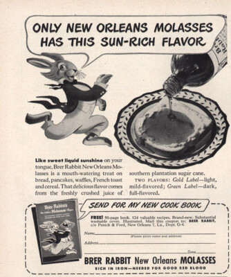 1949 Brer Rabbit Molasses: New Orleans Vintage Print Ad | eBay