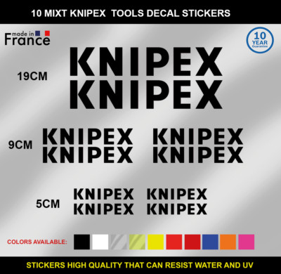 KNIPEX TOOLS Véritable decal autocollant deco moto casque voiture ...