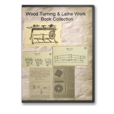 Wood Turning Woodwork Lathe Work Pattern Making Woodworking - 22 Books ...