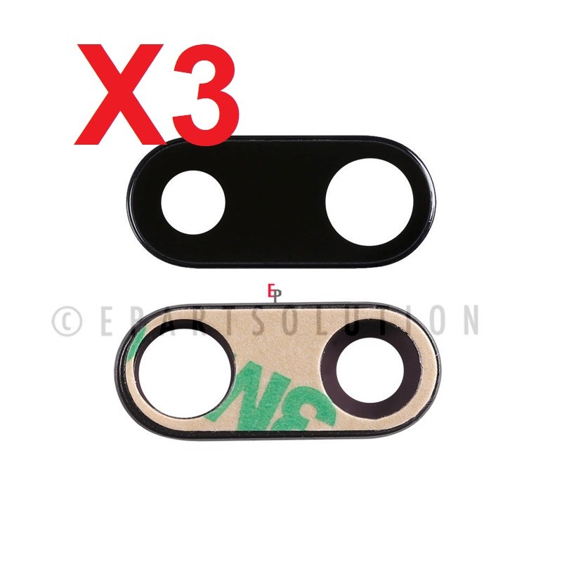 3X iPhone 6/6S/6S Plus/7/7 Plus/8/8 Plus/X/XR/XS/XS Max Camera Glass ...