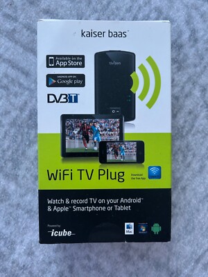 Kaiser Baas Wifi Tv plug/ tv signal tuner Recorder iPhone/android ...