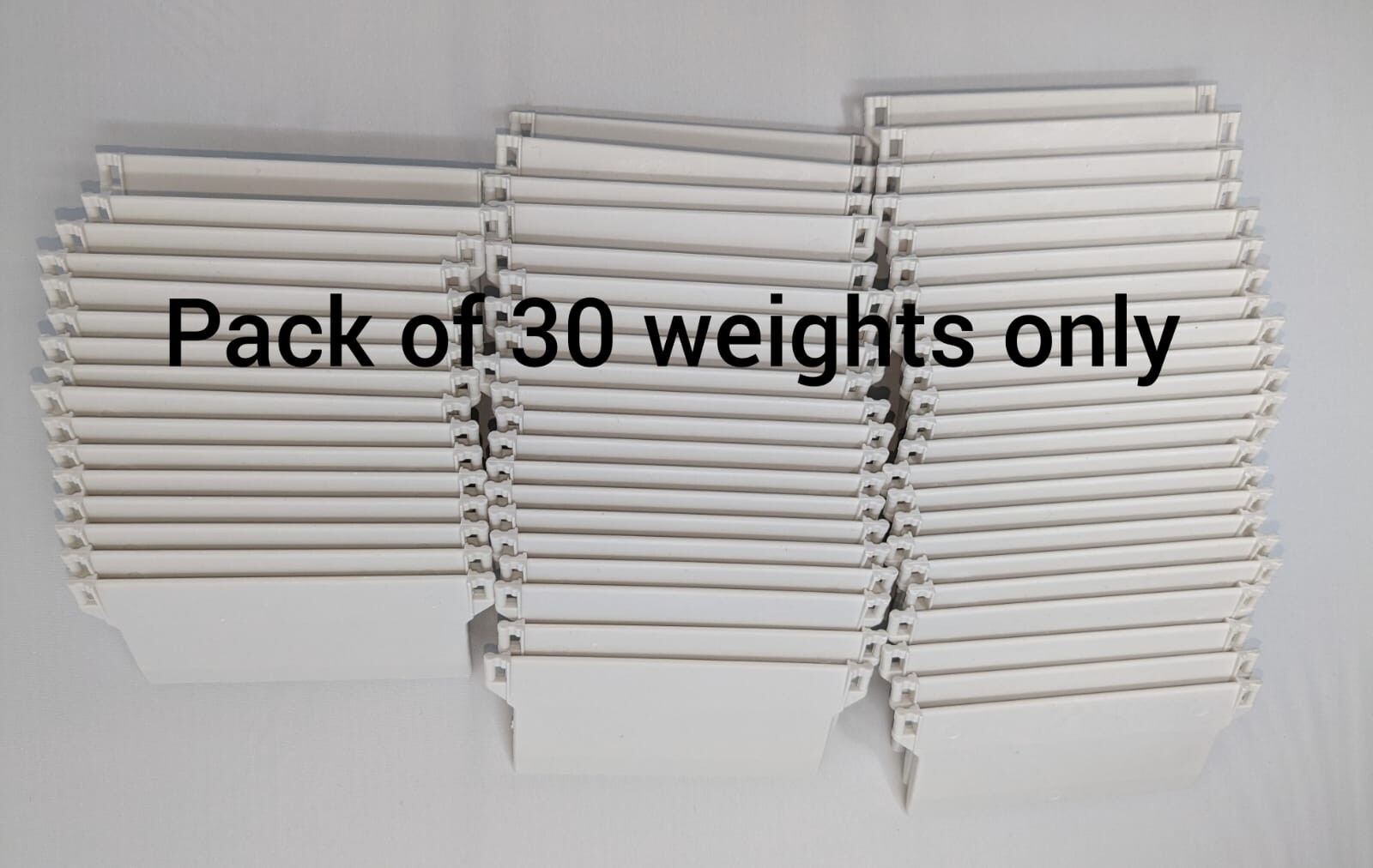 Bottom Weights Vertical Blind 3.5" 89mm White Best Prices Free Delivery ...