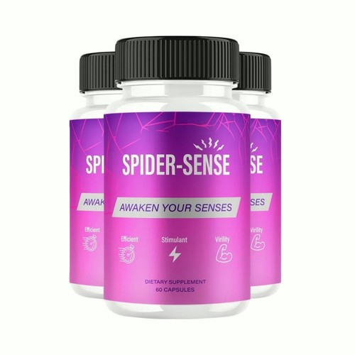3-Pack Spider Sense Pills - SpiderSense for Overall Mens Health - 180 ...