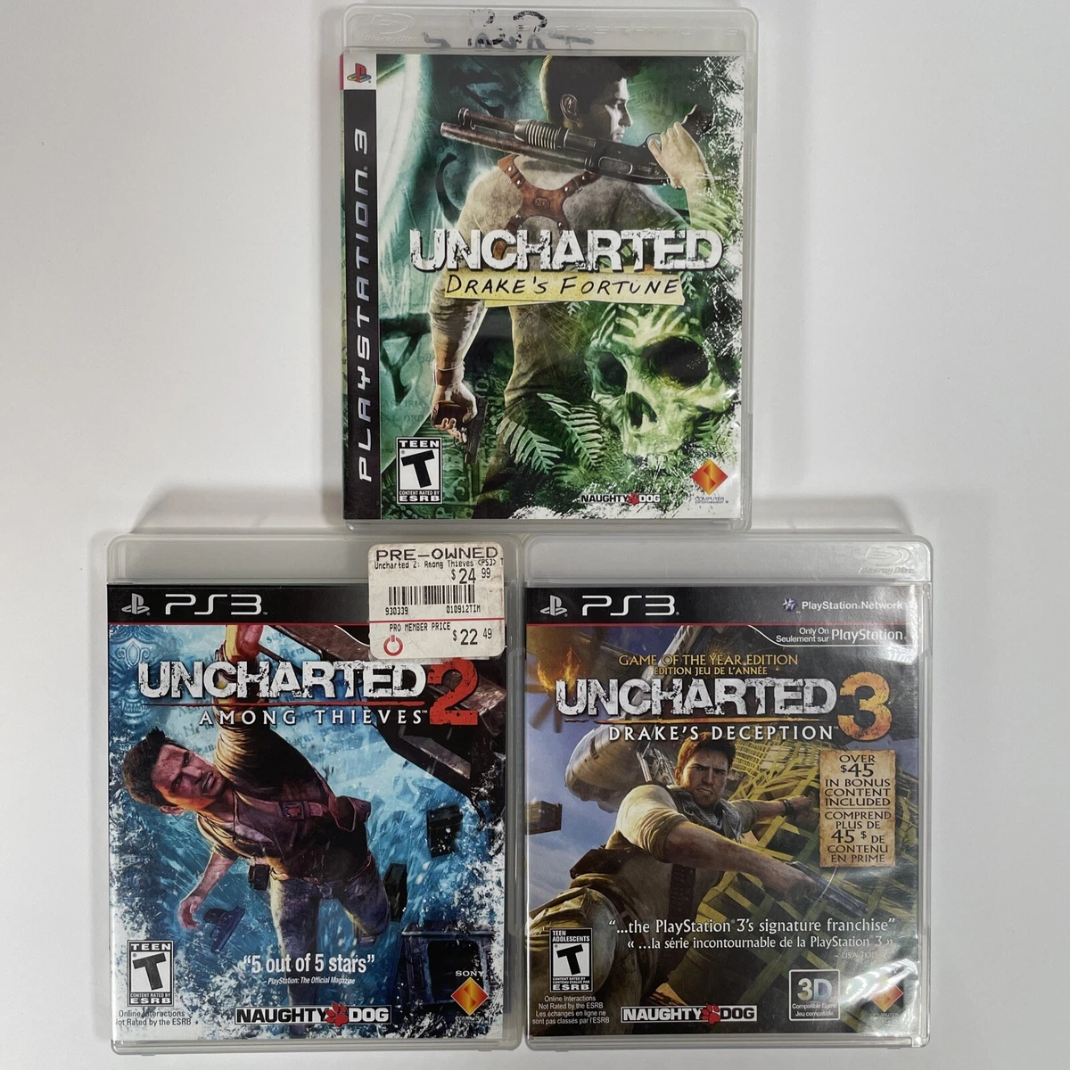 Uncharted Ps3 Bundle