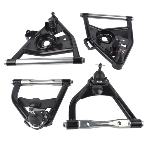 Set of 4 Front Tubular Upper & Lower Control Arms For Chevy C10 ...