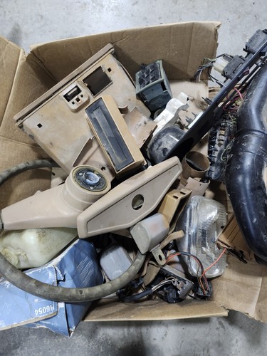 Volkswagen Vw Mk1 Rabbit 1980 Tan Interior Misc Head Light Steering ...