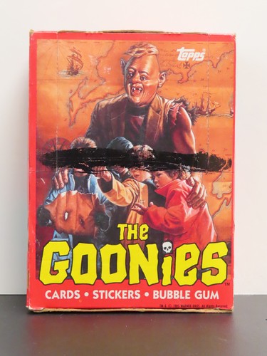 1985 Topps The Goonies Unopened Wax Box | eBay