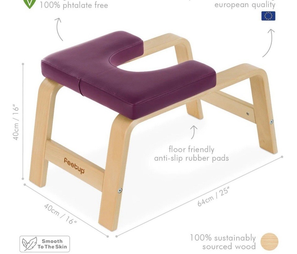 FeetUp Feet Up Yoga Headstand Bench Padded Inversion Trainer | eBay