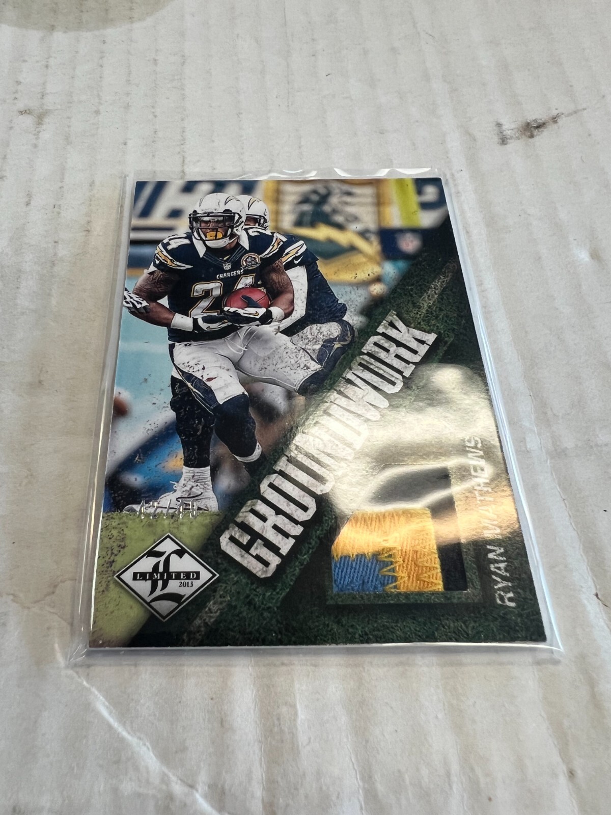 Ryan Mathews 2013 Panini Limited Prime Patch #18 #42/49 NrMt | eBay
