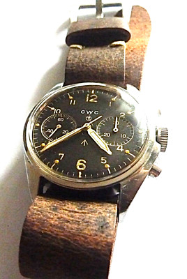 cwc military chronograph watch. 1974 . my ref no 99. | eBay UK