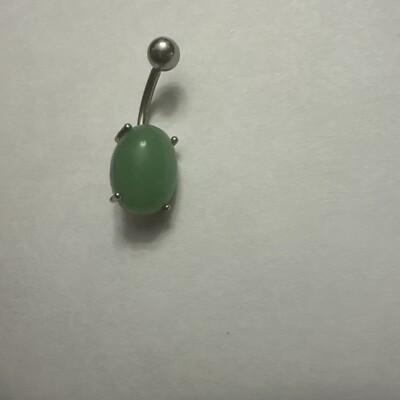 Piercing Navel Stone Semi Gems Amazonite | eBay