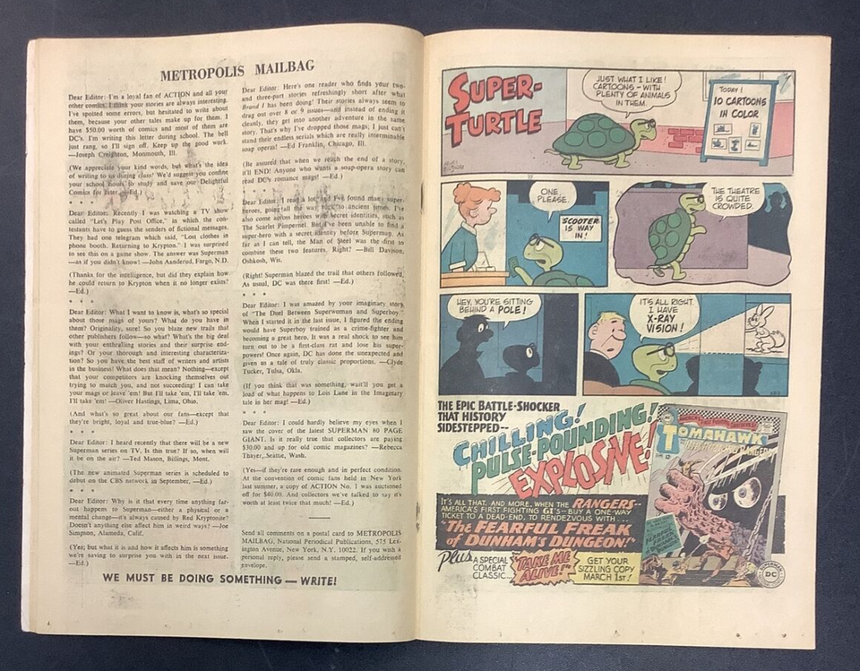 ACTION COMICS #303 336 SILVER AGE SUPERMAN COMIC BOOK LOT EARLY ...
