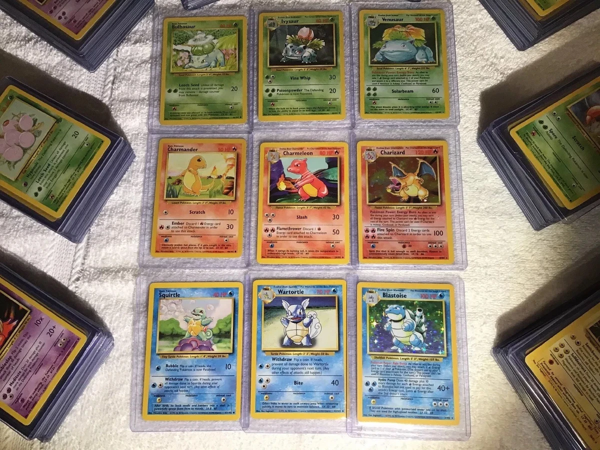 All Original 151 Pokemon Cards