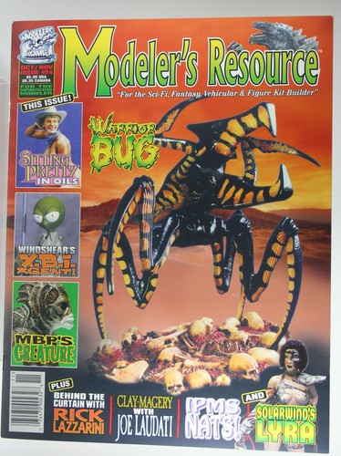 Modeler's Resource Magazine 24 XBI Agent Warrior Bug Joe Laudati Rick ...