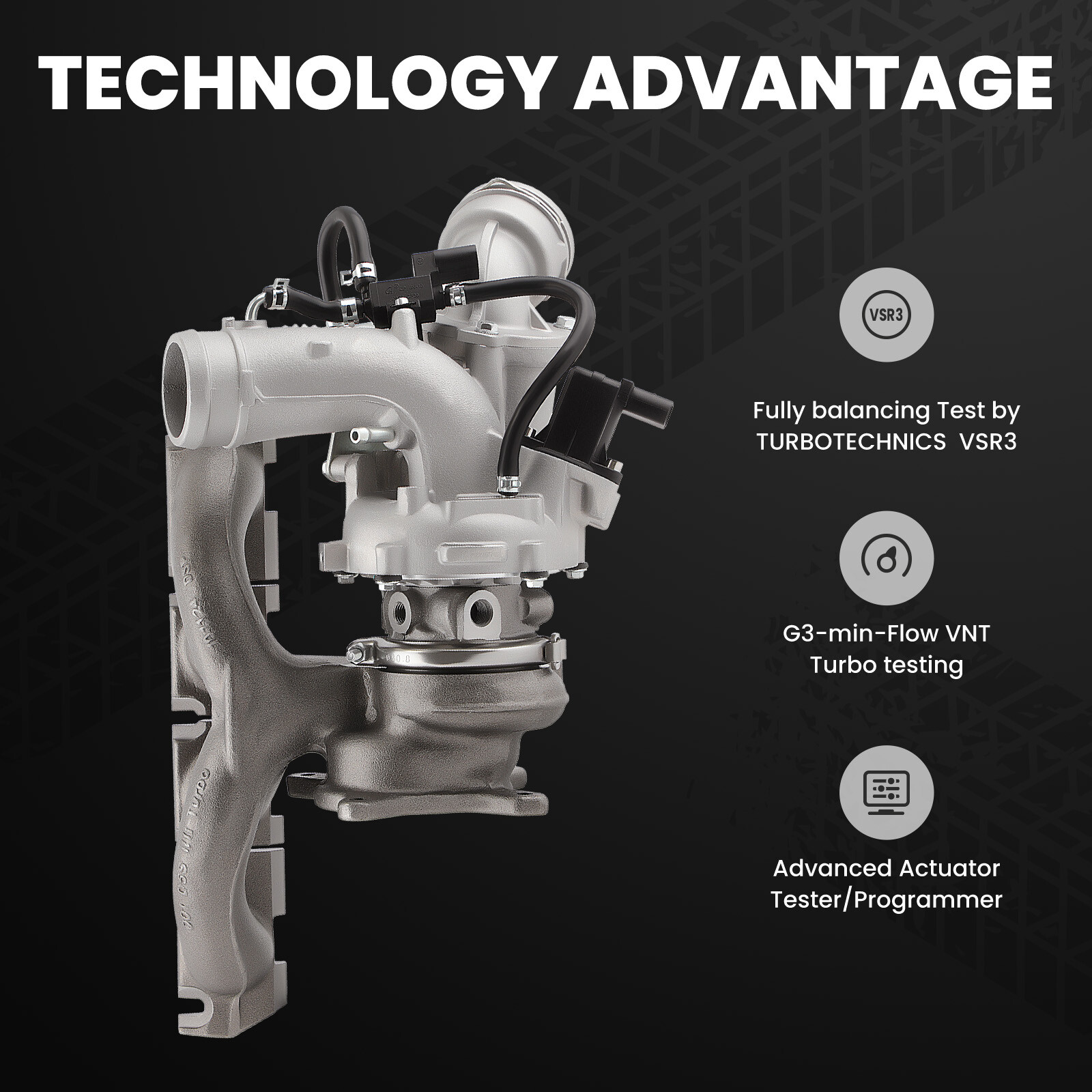 K03 Turbo For VW Beetle CC GTI Jetta Passat Tiguan Audi A3 TT Q3 ...