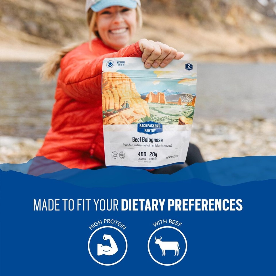 Backpacker's Pantry - Adventure Meal Freeze Dried Camping & Hiking MRE ...