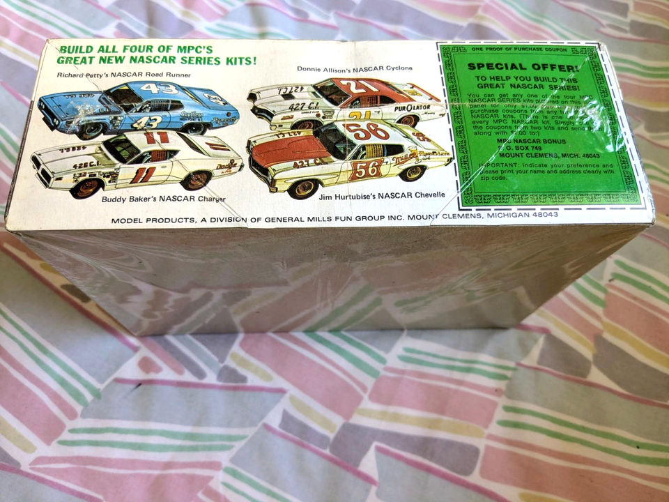 *FACTORY-SEALED ORIGINAL VINTAGE MPC 1-1704-225 ALLISON NASCAR MERCURY ...