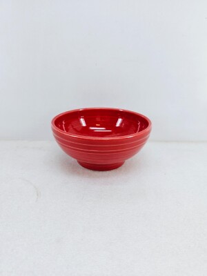 6" rice BOWL scarlet red HOMER LAUGHLIN FIESTA 20 OZ. new | eBay