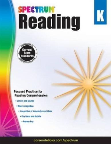 Spectrum Reading Workbook, Grade K (Paperback) Spectrum (UK IMPORT ...