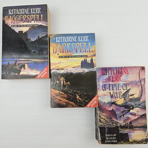 Katherine Kerr x 3 - Deverry Series 1 & 2 - Daggerspell, Darkspell ...