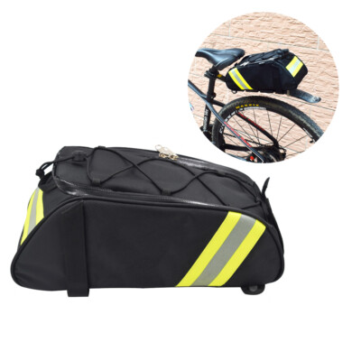 waterproof Bike Rear Carrier Bag Bicycle Rack Pack Luggage Pannier Tail ...