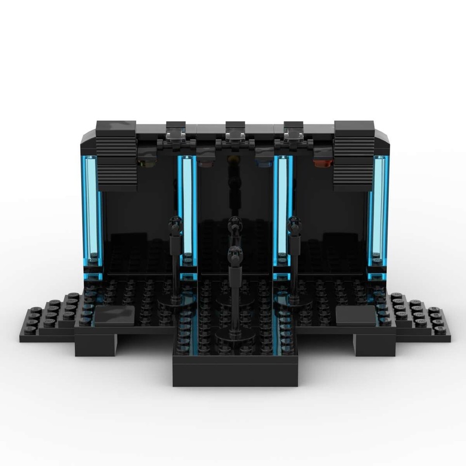 Custom Toy Concert Stage Mic Microphones Speakers Screens Lights Music ...