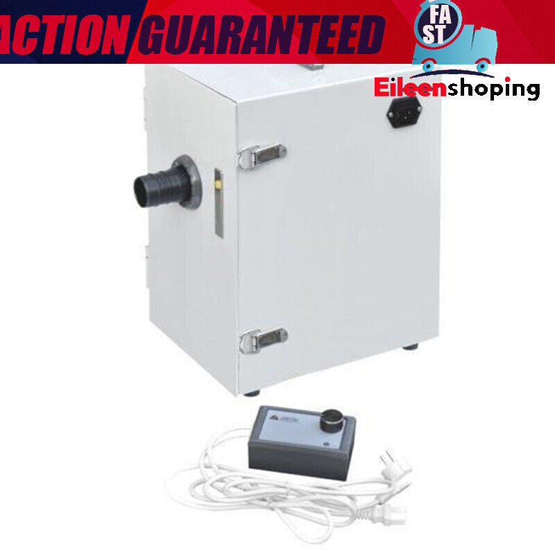 370W Dental Lab Single-row Digital Dust Collector Vacuum Bench Cleaner ...