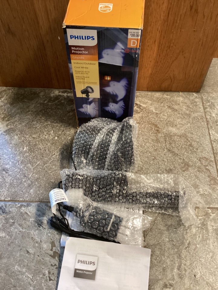 Philips Motion Projector "Ghost in Motion" Indoor/Outdoor | eBay