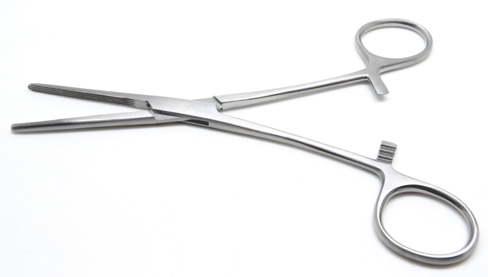 Voarse Occluding Tube Clamp Forceps 6.25" Vertical Serrated Surgical ...