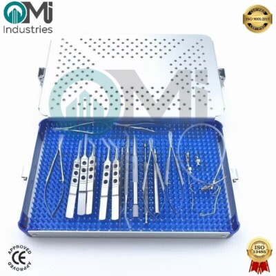 Ophthalmic Cataract Eye Micro Surgery Instruments with sterilization ...