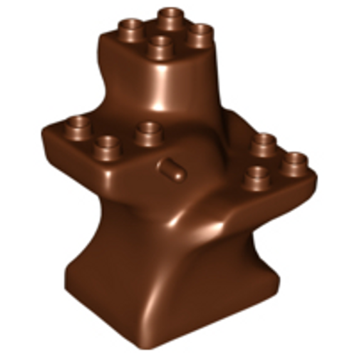 LEGO - Duplo Plant Tree Trunk Segment Base - Brown | eBay