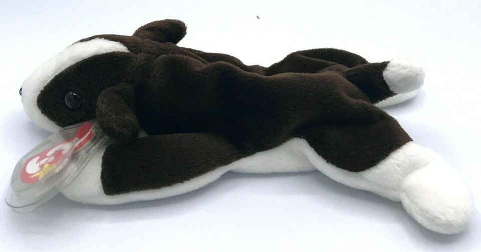 1 TY Beanie Baby - BRUNO the Bull Terrier Dog (8.5 inch) - Best Seller ...