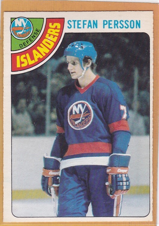 1978-79 O PEE CHEE HOCKEY STEFAN PERSSON ROOKIE #144 ISLANDERS NM ...