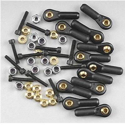 DuBro 2267 Heavy Duty Ball Links 6-32 (12pcs) for Airplanes / pushrod ...