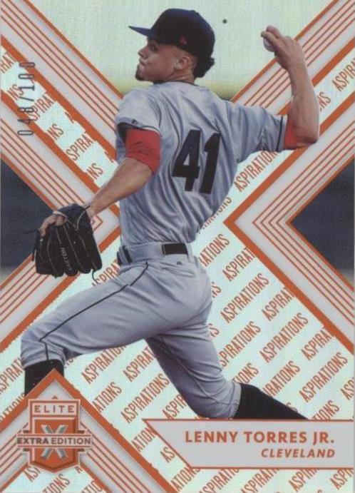 2018 Panini Elite Extra Edition - Lenny Torres Jr. #40 Aspirations ...