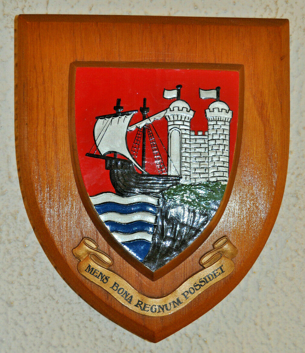 Cotham Grammar School plaque shield coat of arms crest | eBay UK