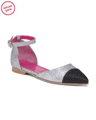 FERCA 81 Made In Italy Ankle Strap Flats, 9 | eBay