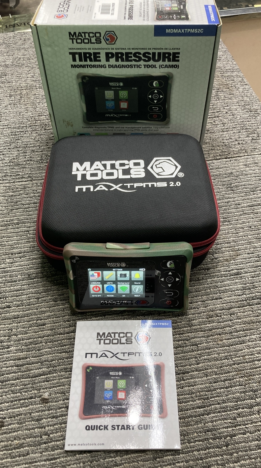 Matco Tools Maximus 2.0 Professional Automotive Diagnostic Scanner ...