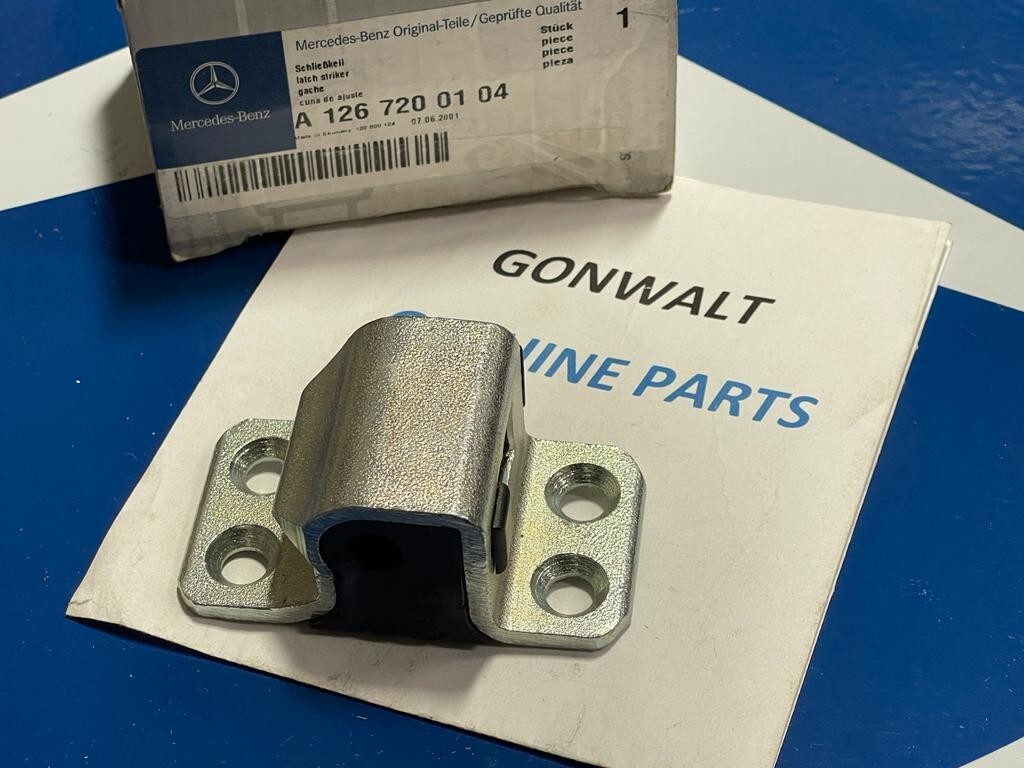 Mercedes Benz 500SEL 500SEC Door Latch Striker Plate Driver Left ...