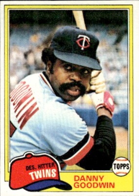 1981 Topps #527 Danny Goodwin Minnesota Twins Baseball | eBay