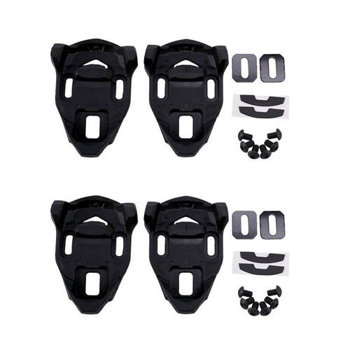 4X Bike Cleat Set Plastic Black Road Bike Cycling Pedal Cleat Lock | eBay