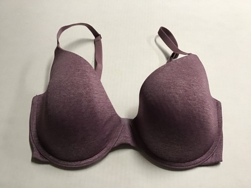 Victoria's Secret Purple Uplift Semi Demi Bra 34DD | eBay