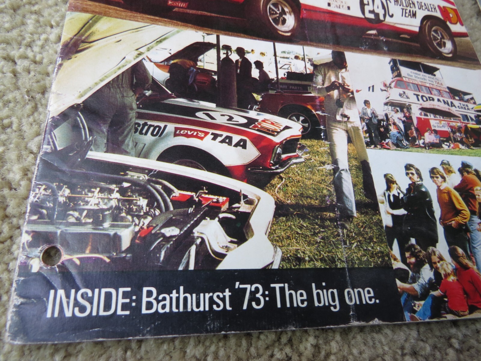 RARE NASCO GM HOLDEN LJ TORANA ACCELERATOR MAGAZINE x 4 BATHURST 73 ETC ...