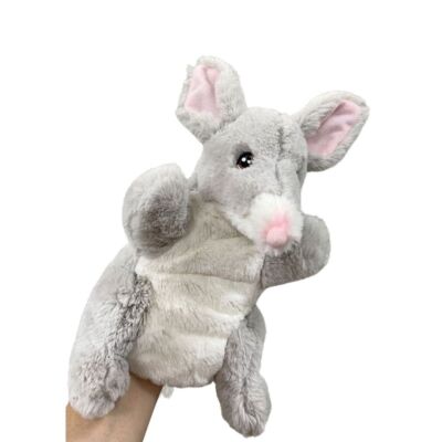 Bilby Hand Puppet Soft Plush toy 10"/25cm Eco Buddies | eBay Australia