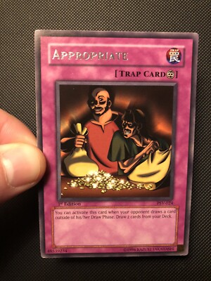 Appropriate PSV-024 Yu-Gi-Oh! Card 1st Edition NA English Vintage | eBay
