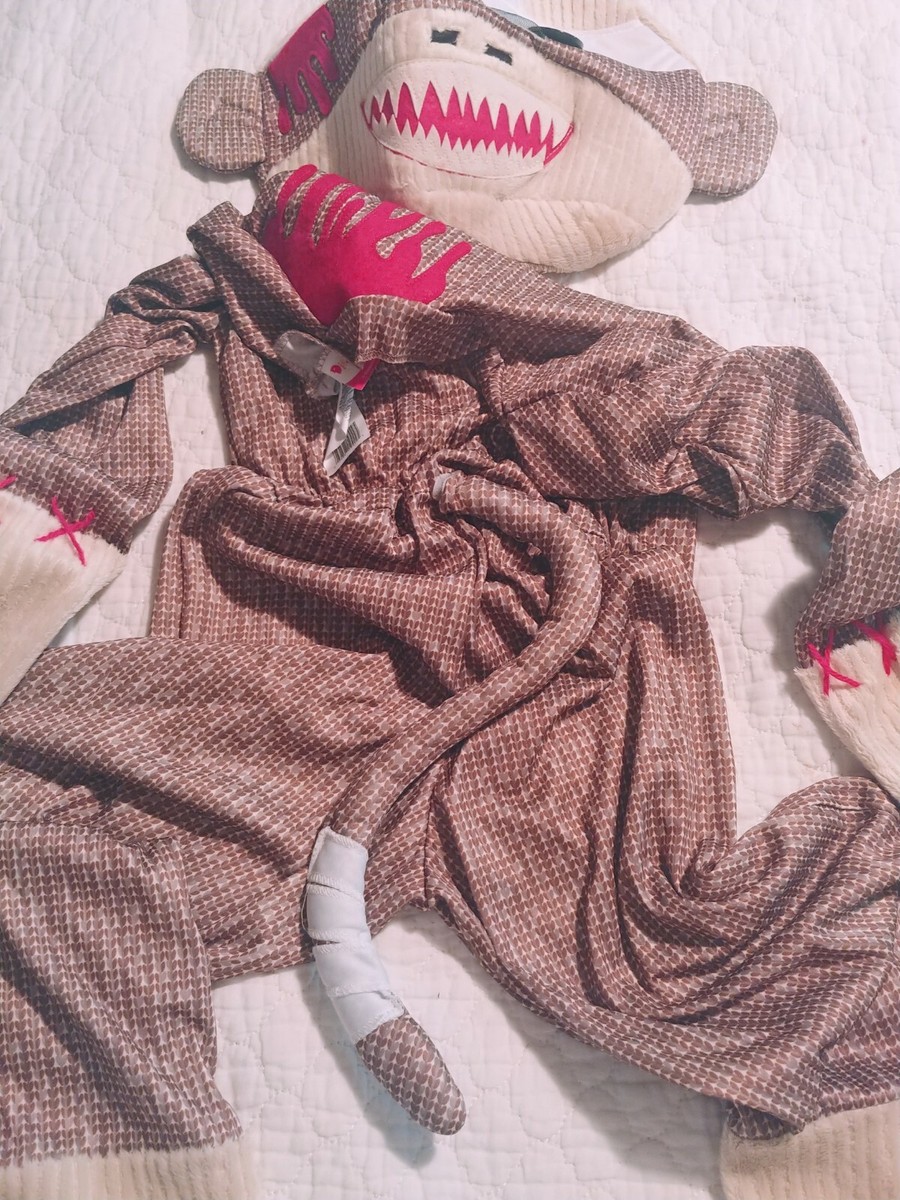 Zombie Sock Monkey Drawing