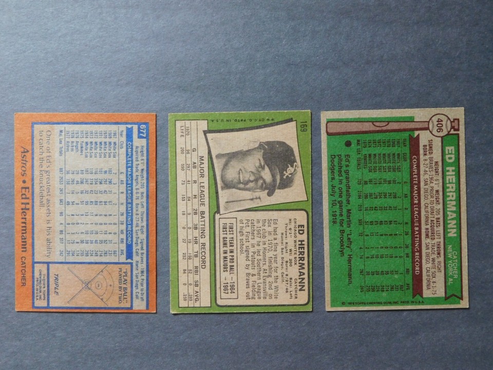 Ed Herrmann 3 Card Lot | eBay