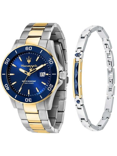 Maserati R8873600007 Montre Homme Competizione Set + bracelet 43mm ...