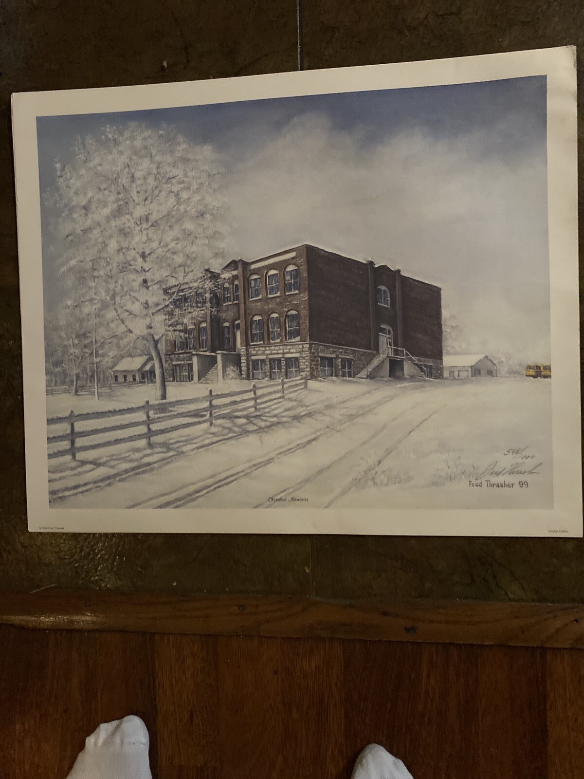 fred thrasher print, cherished memories | eBay